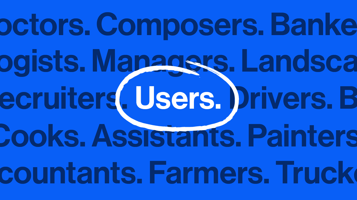 User Is Not a Four-Letter Word